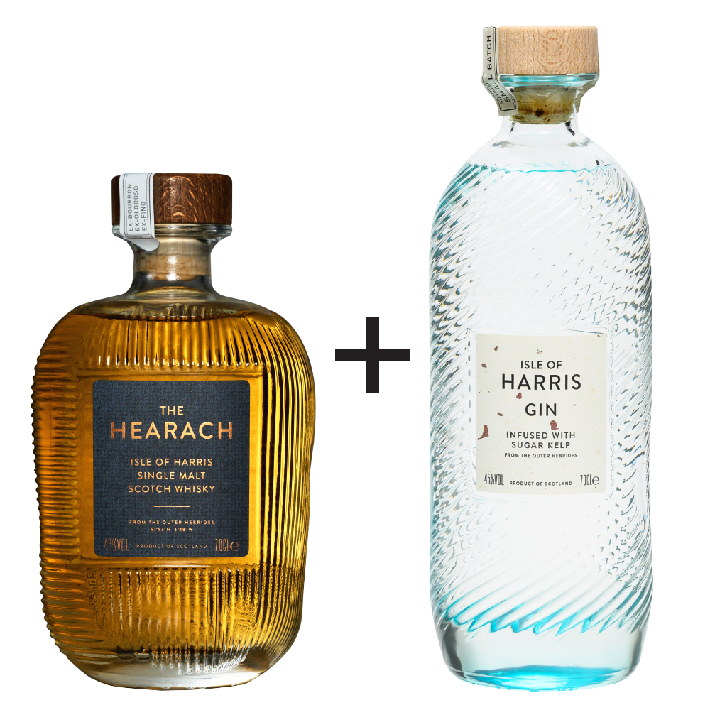 Buy Online - Isle of Harris, Gin and Hearach Deal 45-46% 2x700ml ...